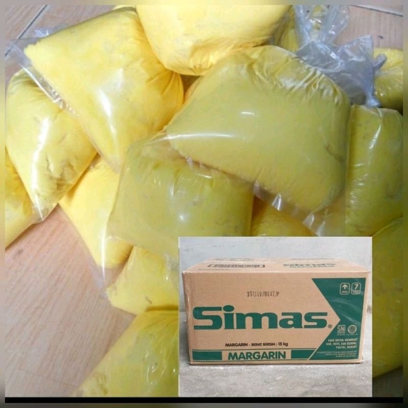 Jual simas margarine repack 1kg | Shopee Indonesia