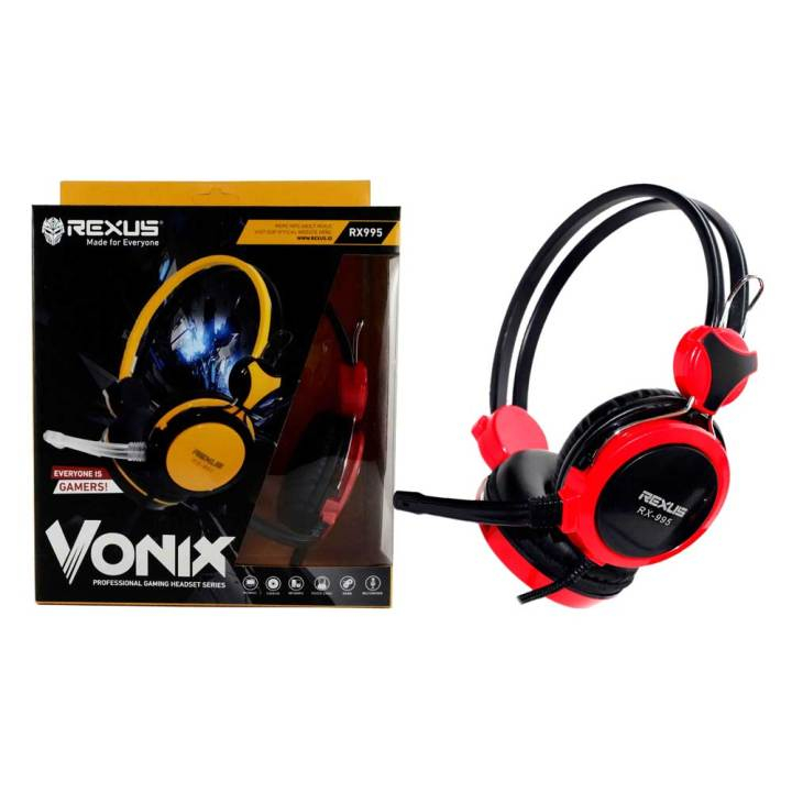 Jual Headset Gaming Rexus Vonix RX995 | Shopee Indonesia