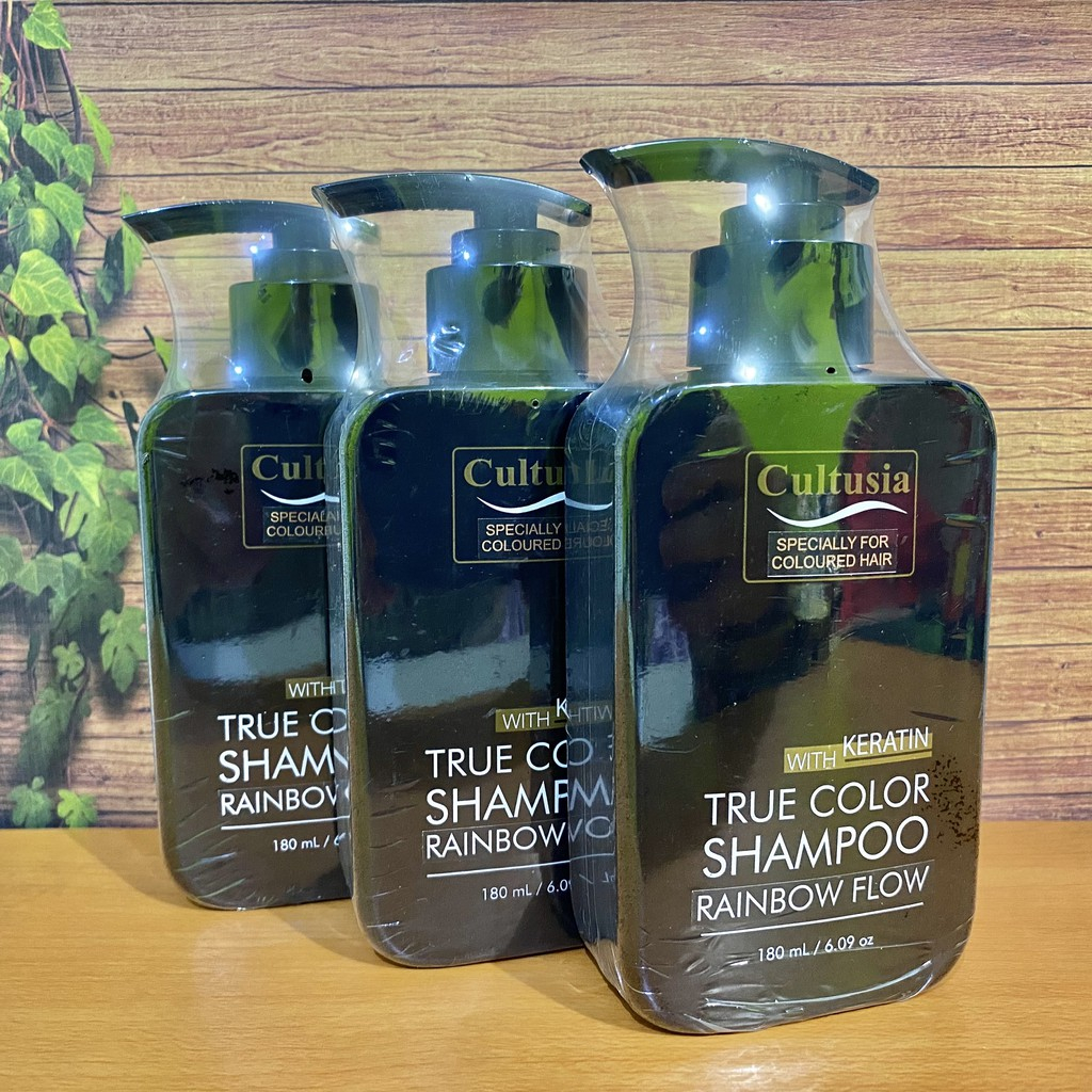 Jual Cultusia True Color Shampoo Rainbow Flow for Coloured Hair - 180ml ...