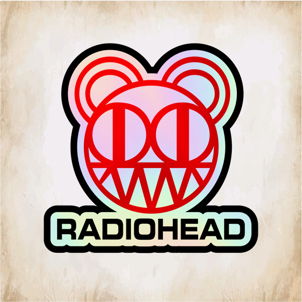 Jual STICKER HOLOGRAM LOGO BAND RADIOHEAD | Shopee Indonesia