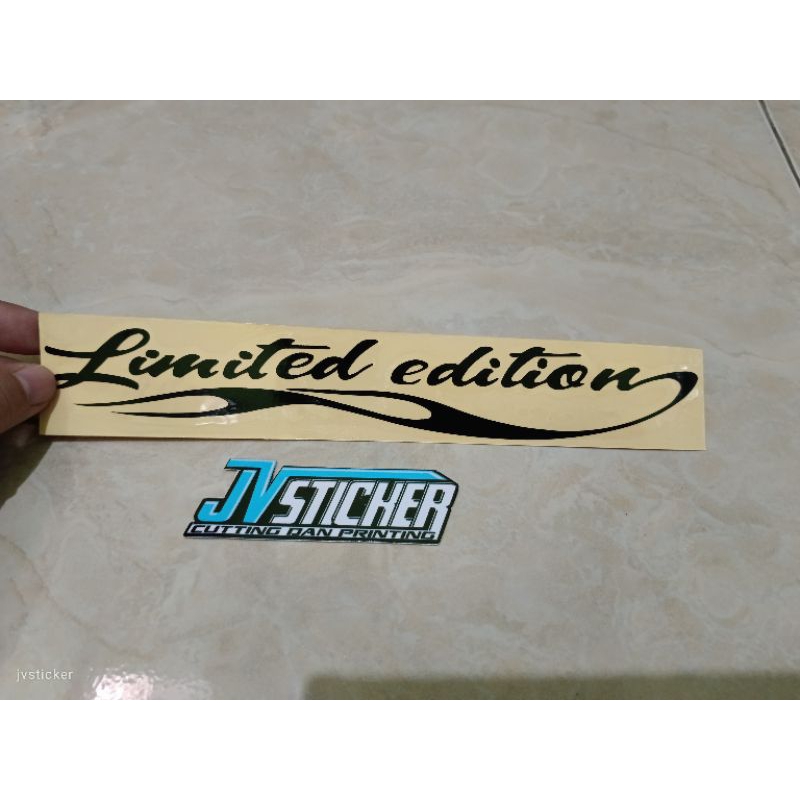 Jual stiker limited edition api cutting sticker | Shopee Indonesia