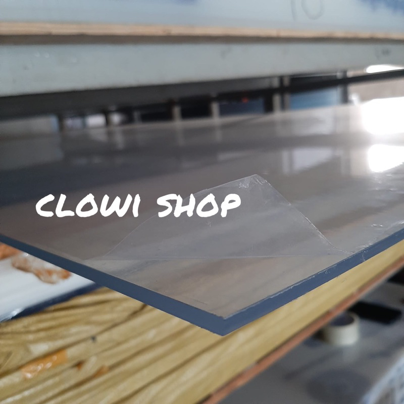 Jual PVC Lembaran Bening (PVC Sheet Clear) - 10mm x 122cm x 244cm | Shopee Indonesia