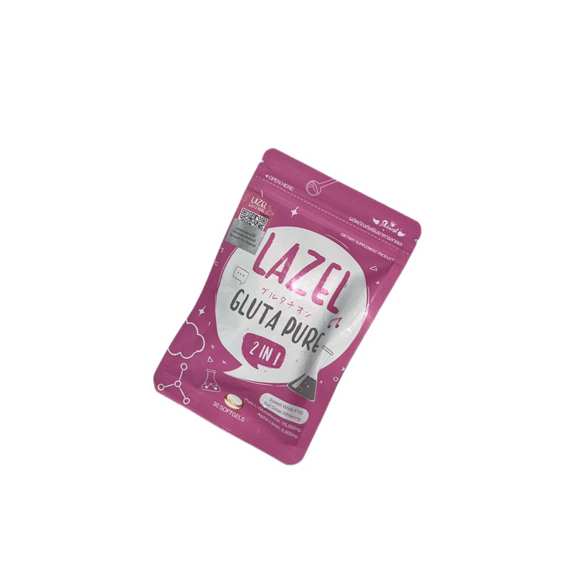 Jual LAZEL GLUTA PURE 2IN1 WHITENING COLLAGEN SUPLEMEN ORIGINAL ...