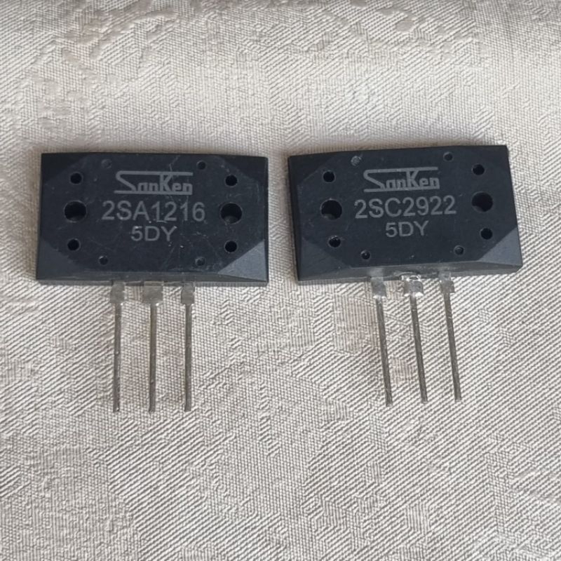Jual TRANSISTOR SANKEN 5DY 1216 2922 A1216 C2922 2SA1216 2SC2922 1 SET | Shopee Indonesia