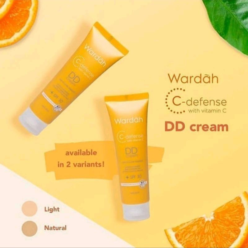 Jual Wardah C - Defense DD Cream, 20 ml - Cerah dan Warna Kulit Merata ...