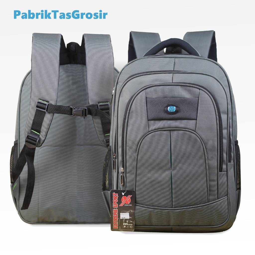 Jual Tas Ransel Extreme Premium Bahan Impor Bonus Jas Hujan Backpack ...