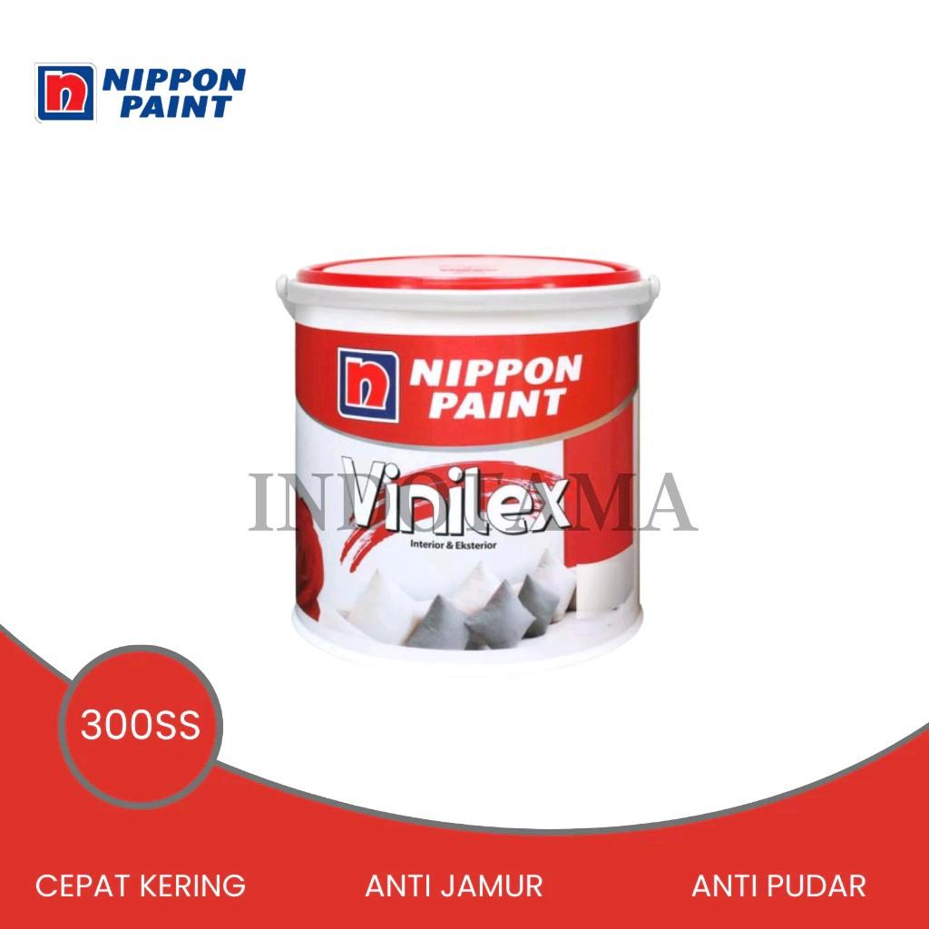 Jual NIPPON PAINT cat tembok VINILEX warna putih 300ss 5 kg | Shopee Indonesia