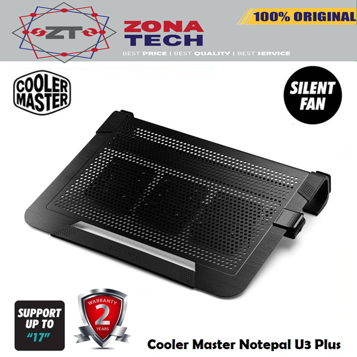Jual Cooler Master Notepal U3 | Notebook Cooler Fan | Cooling Pad ...