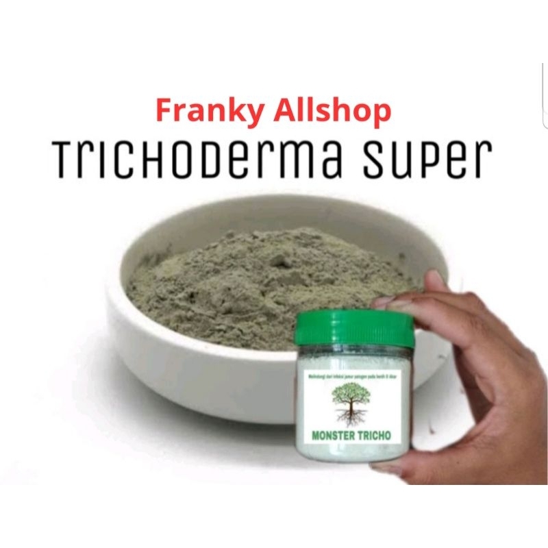 Jual MONSTER TRICHO / TRICHODERMA POWDER FUNGISIDA HAYATI / TRIKODERMA ...