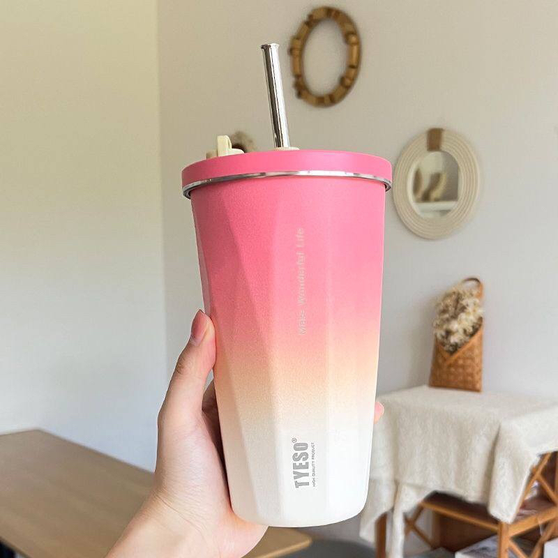 Jual Ready TYESO Gradasi Pink, FREE 6 pcs sticker Gradasi Tyeso Tumbler tyeso, tumbler gradasi ...