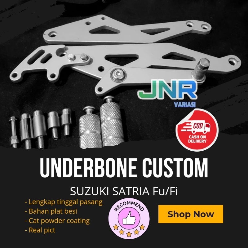 Jual Underbone Satria Fu Fi Karbu&injeksi Bahan Plat Besi | Shopee ...