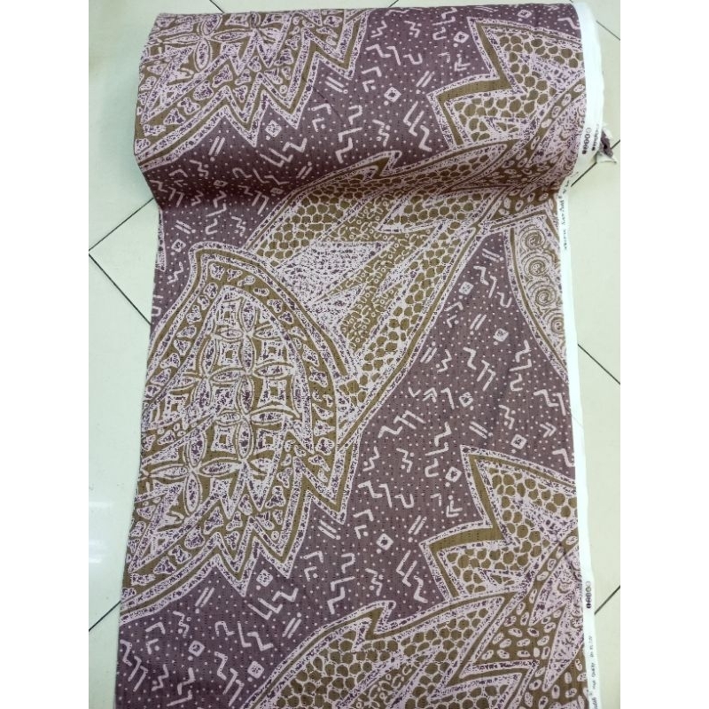 Jual Kain Batik Semir Putih (Ds.10.129). Bahan Batik Katun Motif ...