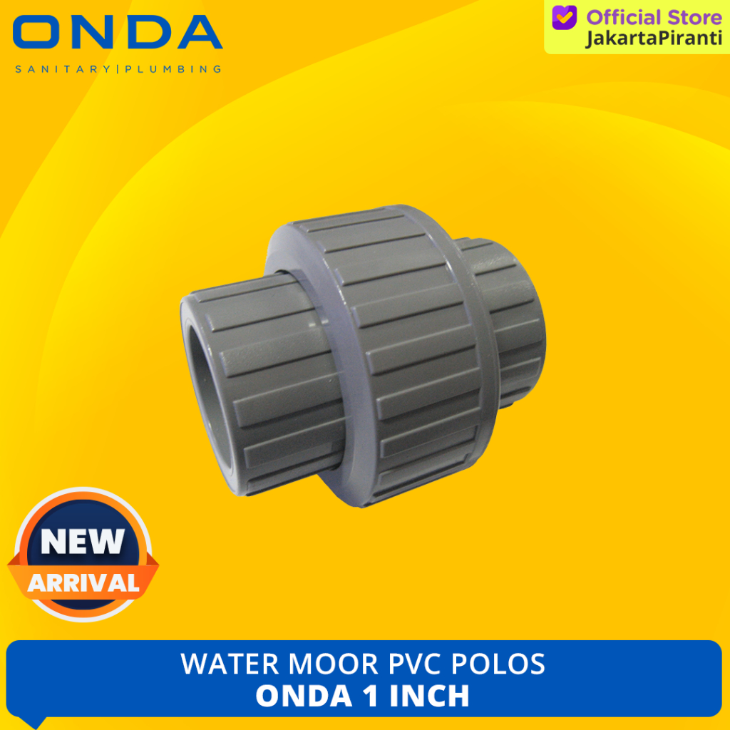 Jual Water Mur Watermur Moor Polos 1" Union Socket 1 Inch PVC Onda ...