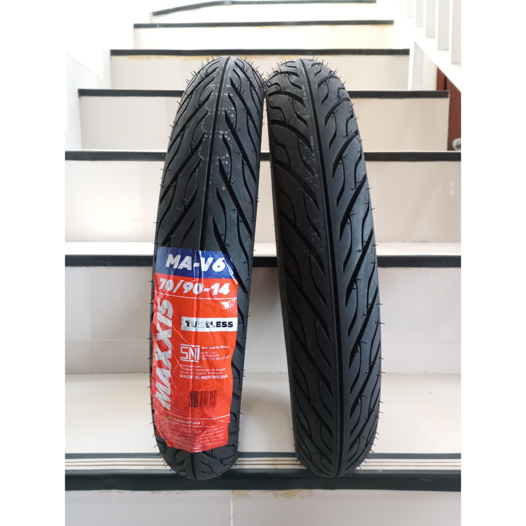 Jual BAN MAXXIS V6 70/90-14 (ORIGINAL 100%) | Shopee Indonesia