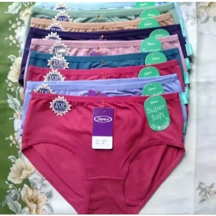 Jual Paket Promo 6 pcs CD Sorex 1239 Super Soft Celana Dalam Wanita Pakaian Dalam Wanita Lembut ...
