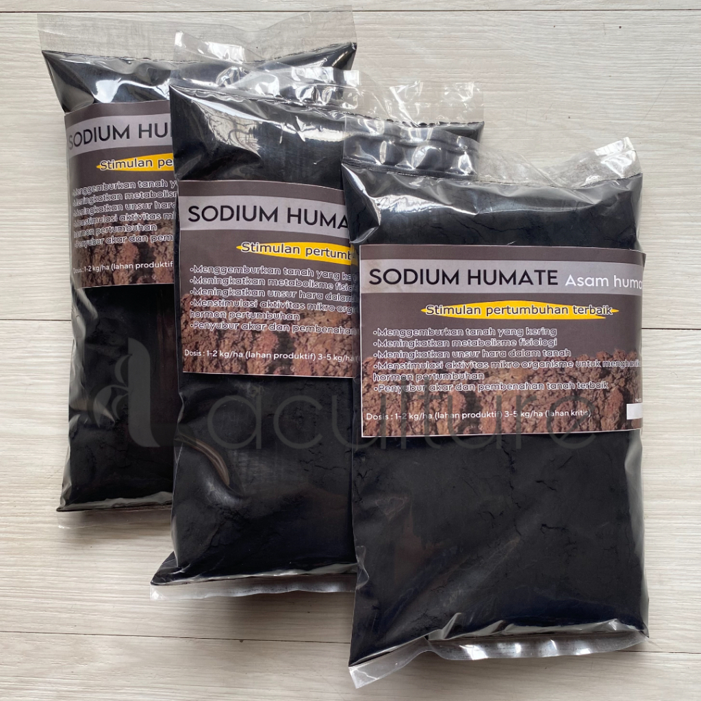 Jual Sodium Humate/ Asam Humate/ Humic Acid 1 Kg Kemasan Repack | Shopee Indonesia
