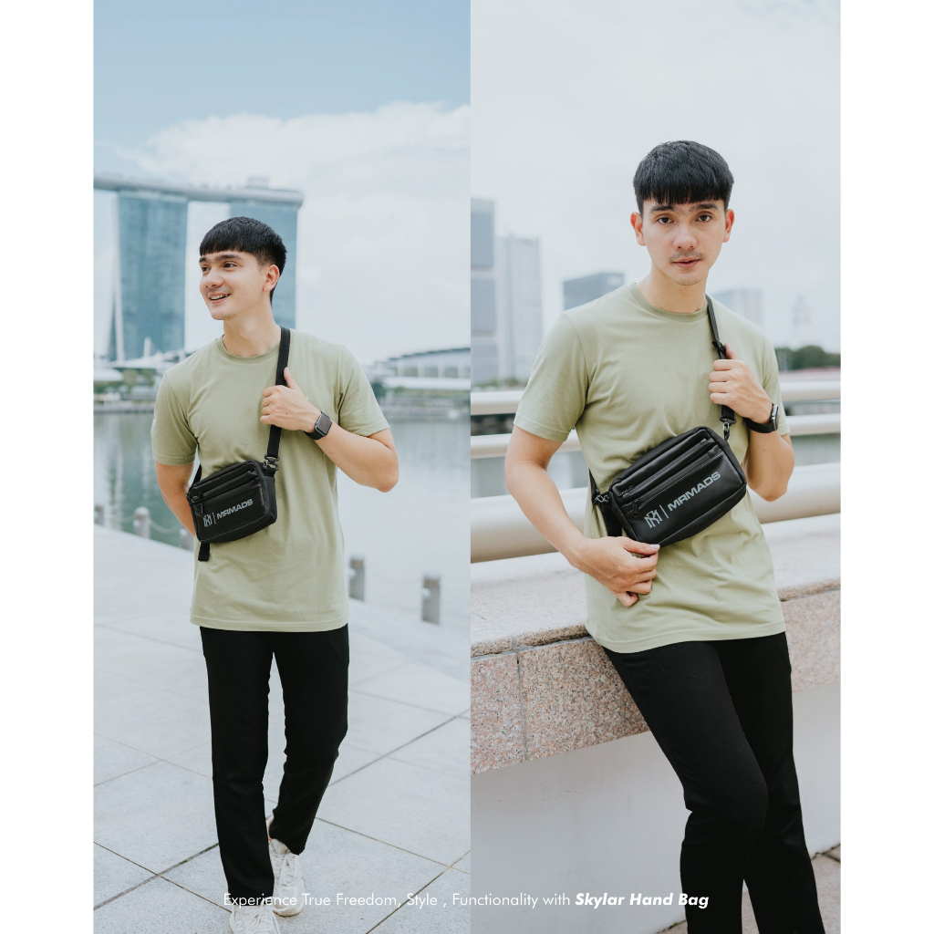 Jual MR MADS - Tas Selempang Pria "SKYLAR" Clutch Bag - Sling Bag ...