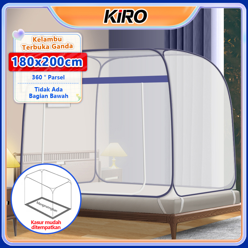 Jual 【Kelambu Tidur 】220x200 180x200 160x200 Kelambu Kasur Kelambu ...