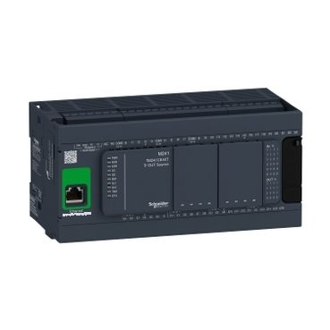 Jual SCHNEIDER MODICON CONTROLLER M241/TM 241 TM241CE40T ETHERNET ...
