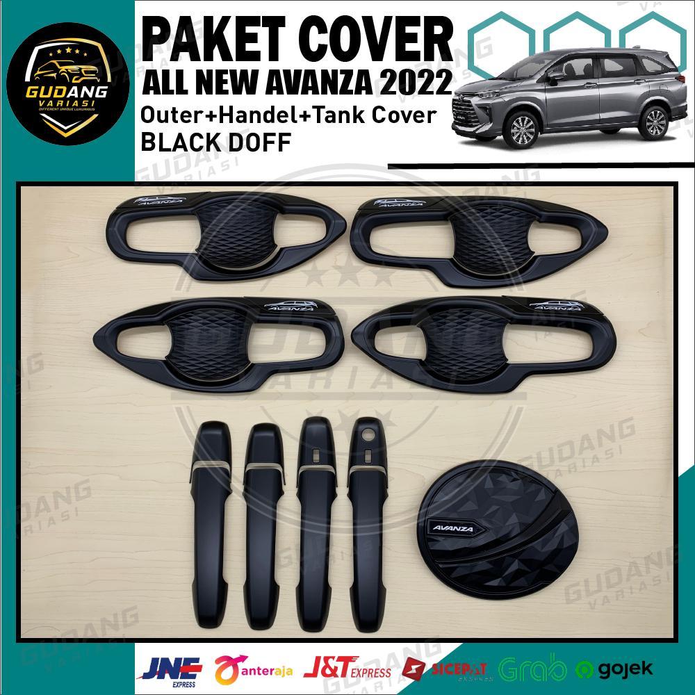 Jual Paket Outer + Handle + Tank Cover Avanza 2022-2023 Hitam & Carbon | Shopee Indonesia