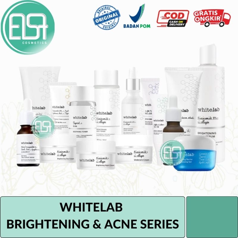 Jual WHITELAB Skincare (day cream, night cream, toner, essence ...
