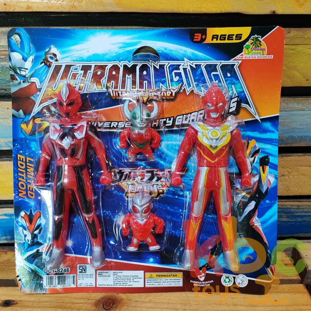 Jual KBC Toys Mainan Figure Ultraman Murah Ultraman Z /Ultraman taiga ...