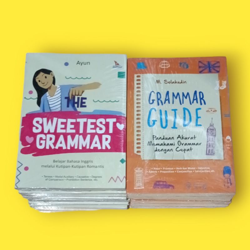 Jual BUKU BELAJAR BAHASA INGGRIS // THE SWEETEST GRAMMAR // GRAMMAR ...