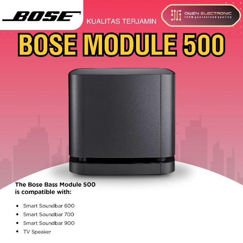Jual Bose Bass Module 500 Wireless Bluetooth Subwoofer BOSE MODULE 500 ...