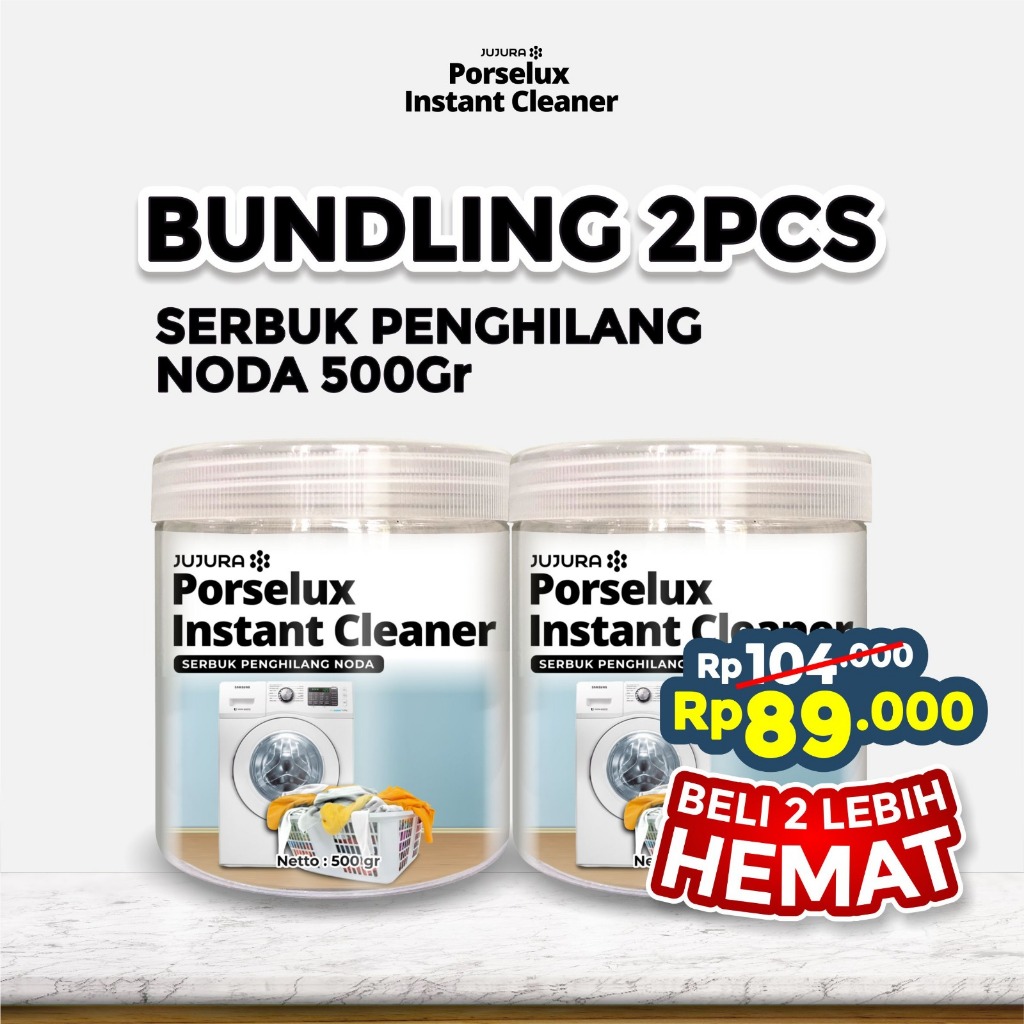 Jual PAKET LEBIH HEMAT DAPAT 2 PCS PENGHILANG NODA 500 GR - PORSELUX ...
