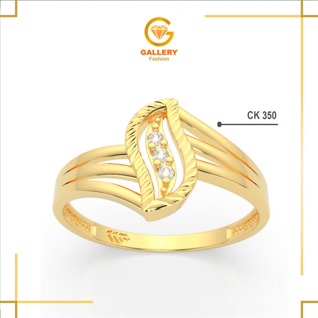 Jual Perhiasan Cincin Emas 6K dan 8K Gold Biji Seed Style CK 350 Ring Kecil | Shopee Indonesia