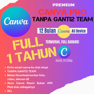 Produk Canva Pro Premium Lifetime | Shopee Indonesia