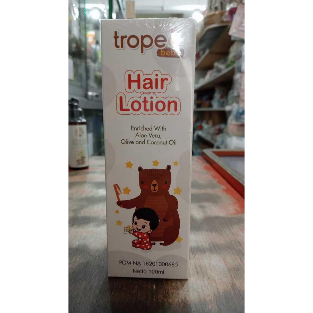 Jual Tropee Bebe Hair Lotion ori dan winter sky 100ml/lotion pelembut ...
