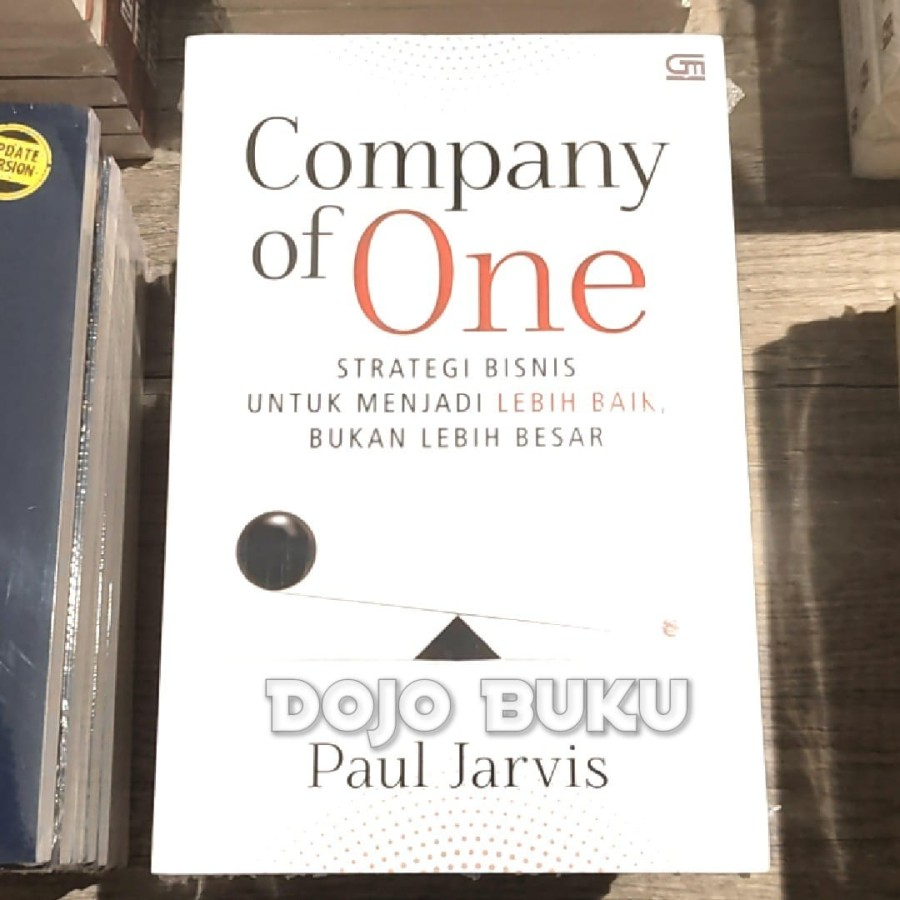 Jual Buku COMPANY OF ONE; Strategi Bisnis untuk Menjadi Lebih Baik ...
