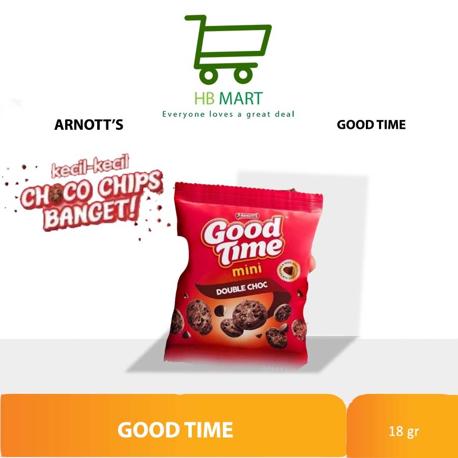 Jual SNACK COOKIES GOOD TIME MINI DOUBLE CHOC ARNOTTS BISKUIT | Shopee ...