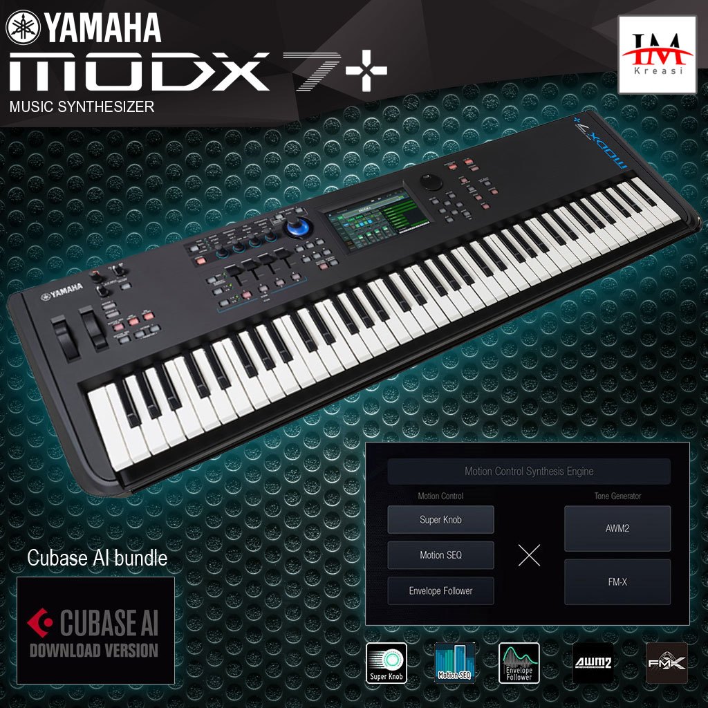 Jual Yamaha MODX 7+ / MODX7+ Keyboard Synthesizer Garansi Resmi | Shopee Indonesia