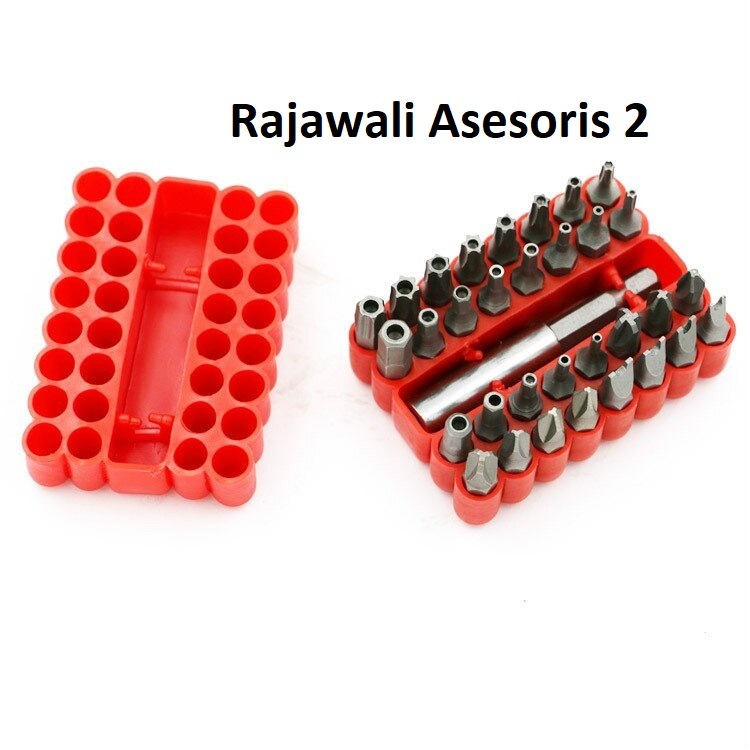 Jual Kepala Mata Obeng Screwdriver Hollow Bit 33 PCS | Shopee Indonesia