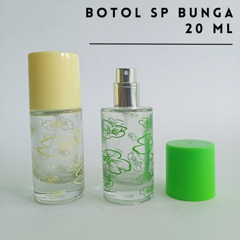 Jual BOTOL PARFUM BUNGA SPREY 20ML - Botol Parfum Bunga 20ml | Shopee ...