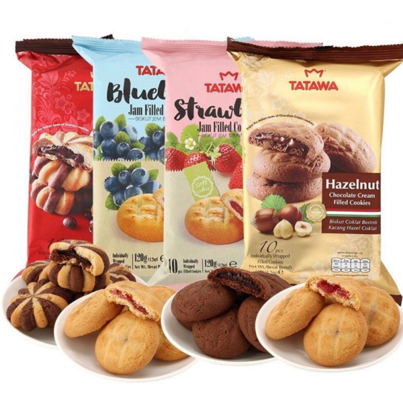 Jual TATAWA Cookies 120 gram/ biscuit Import Malaysia | Shopee Indonesia