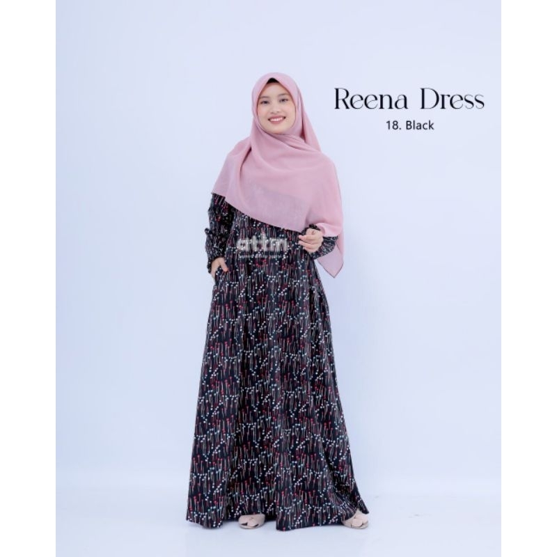 Jual Reena Dress Original By ATTIN | Shopee Indonesia
