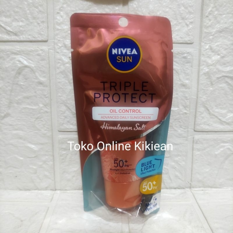 Jual Nivea triple protect oil control SPF 50 pa++ | Shopee Indonesia