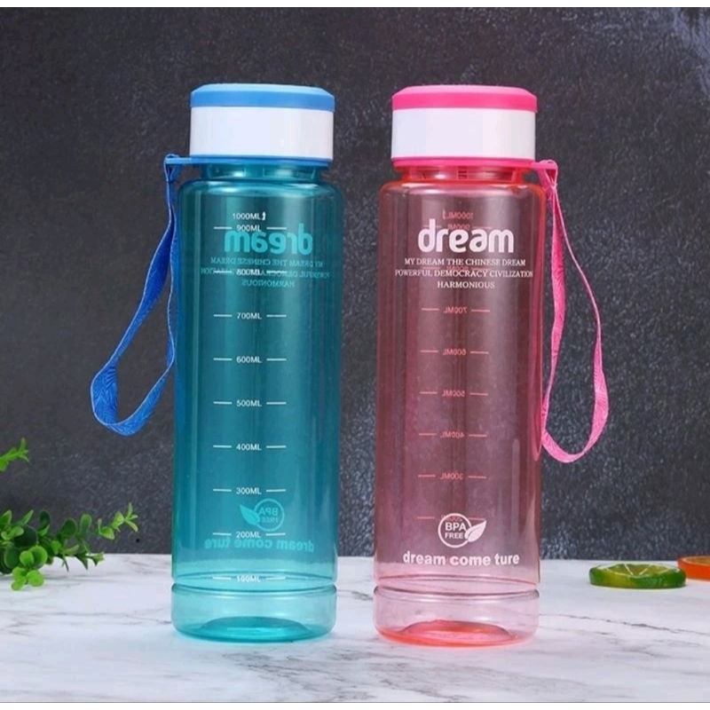 Jual botol minum 1 liter dream / botol minum dream / botol minum ...