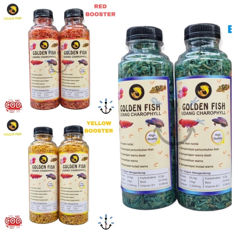 Jual Pakan Ikan Predator UDANG KERING Exclusive Best Predator Chana ...