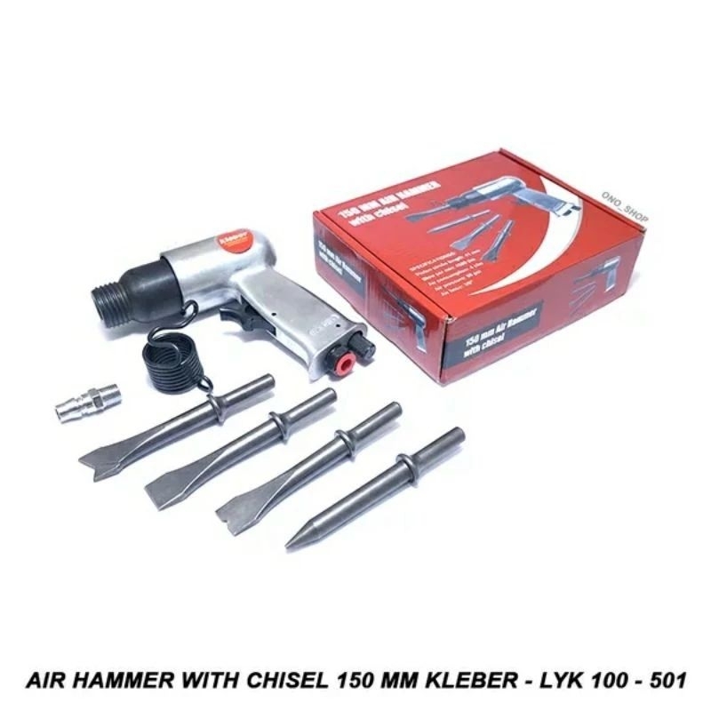 Jual Air Hammer With Chisel 150 mm Kleber - LYK 100-501 | Shopee Indonesia