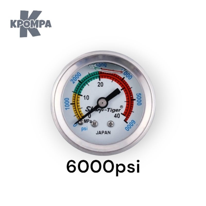 Jual Manometer Besar 6000psi bisa nyala di tempat gelap, Sparepart ...