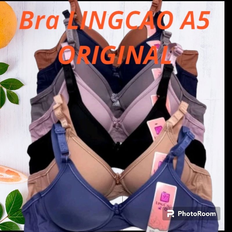 Jual Bra / Bh LINGCAO A5 ORIGINAL - Bra Busa Tanpa Kawat - BH Kait 2 Set 1 & 3 Pcs - BH Terlaris ...