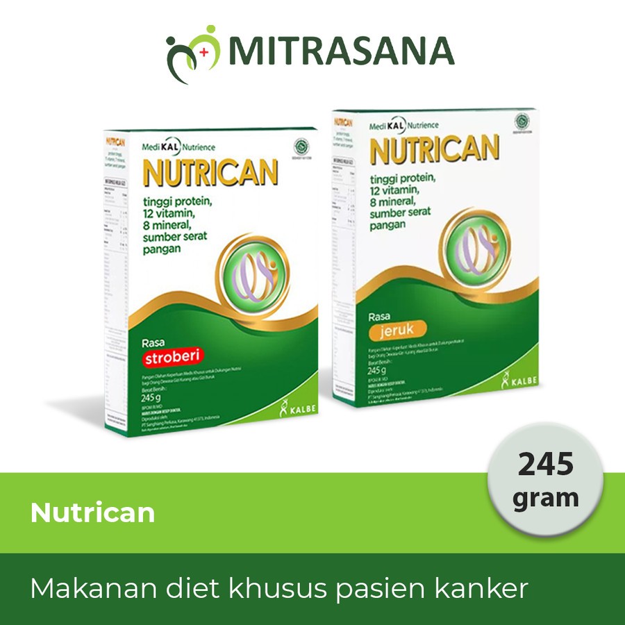 Jual Nutrican 245 gram Jeruk - Nutrisi Tinggi Energi dan Protein ...