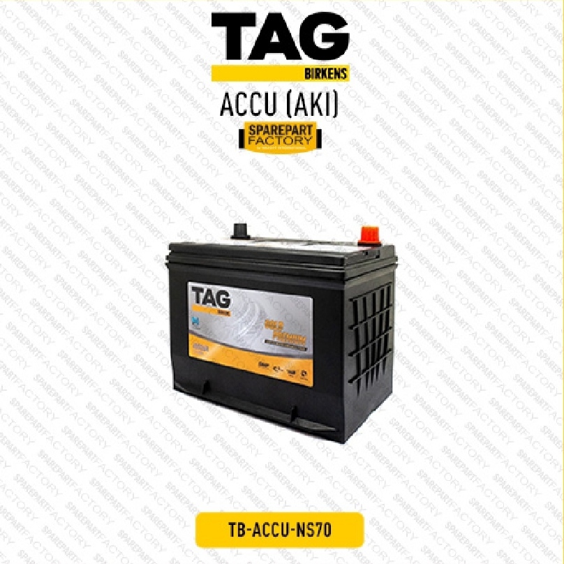 Jual AKI BATTERY TAG BIRKENS NS70 KERING KIJANG DISEL EVEREST SANTA FE ...
