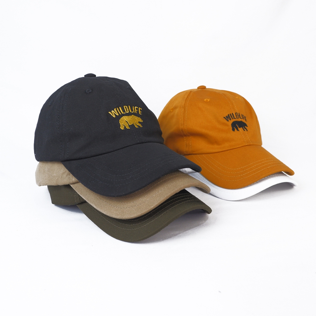 Jual Baseball Caps Import Premium - Wild Life (Free Box) | Shopee Indonesia