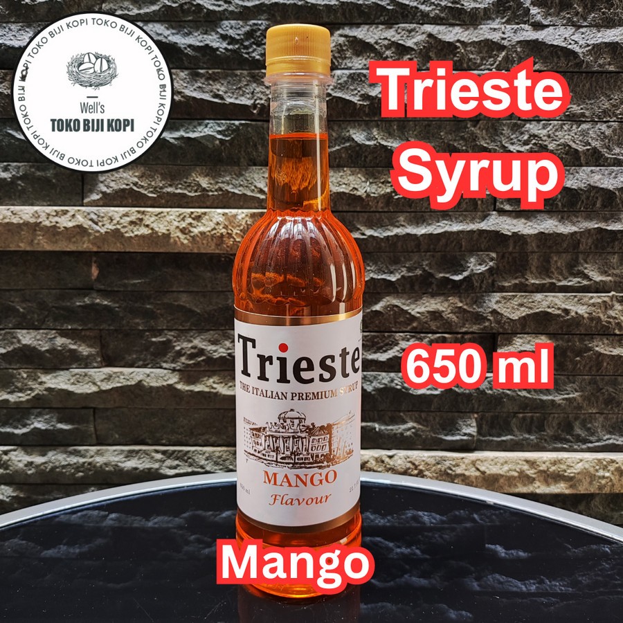 Jual Trieste Syrup Flavoured Sirup Rasa - 650 ml | Shopee Indonesia