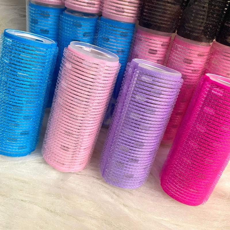 Jual Roll rambut warna pastel PREMIUM ROLL BESI STAINLES SIZE L 4 CM ...